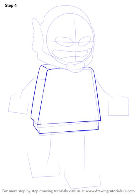 How To Draw Lego Ant Man Lego Step By Step DrawingTutorials Com