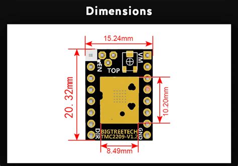BIGTREETECH TMC V Stepper Motor Driver UART A For SKR V V Mini UK STOCK