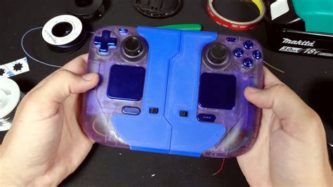 This Diy Steam Deck Controller Splits In Two Inspired By The Nintendo