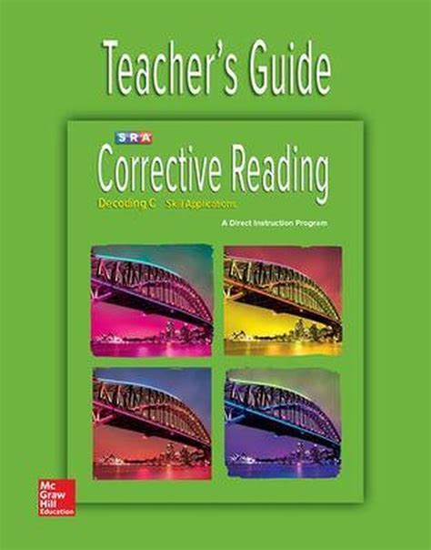 Corrective Reading Decoding Series Corrective Reading Decoding Level C Teacher Guide