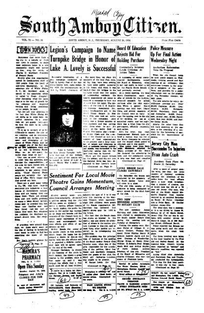 1954 08 26 Sadie Pope Dowdell Public Library