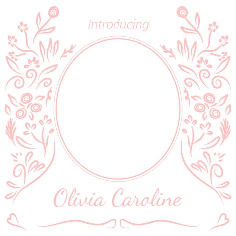 신생아 프레임 새로 태어난 아기 신생아 꼬챙이 신생아 사진 템플릿 Png 일러스트 및 Psd 이미지 무료 다운로드 Pngtree