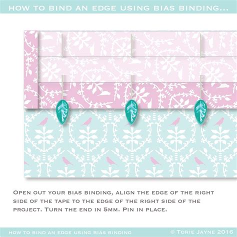 How To Bind An Edge Using Bias Binding ~ Free