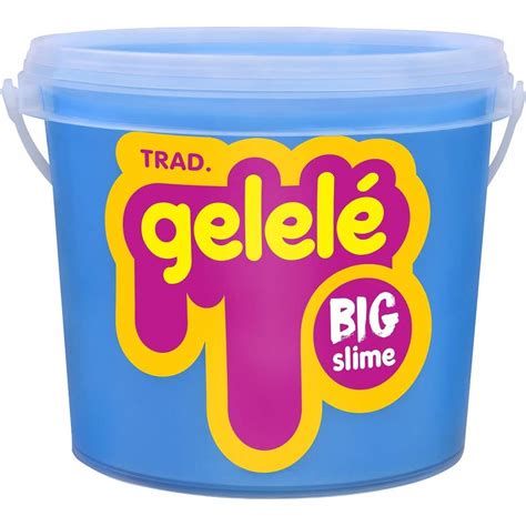 Gelelé Slime Tradicional Big Balde 1 5 Kg Cores Variadas Br