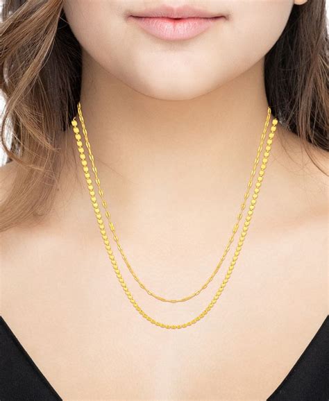 And Now This 18k Gold Plated Layered Necklace Macys