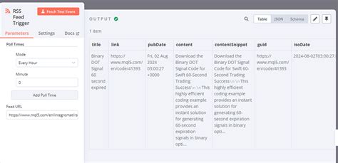 Rss Feed Trigger Does Not Get All Items Questions N8n Community