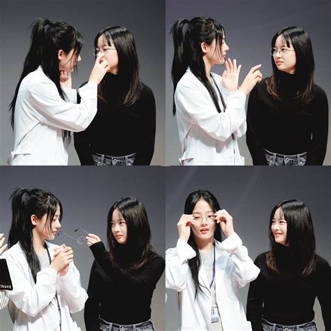 𝕂𝔾 ʕ•͡ᴥ•ʔ On Twitter Rt Minrangdan57 민지 안경 쓰는 거 요거 닮았어