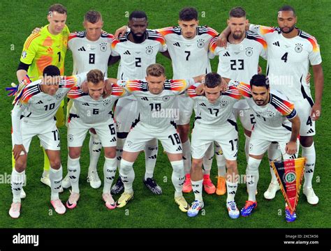 Munich Germany 14th June 2024 Soccer Uefa Euro 2024 European