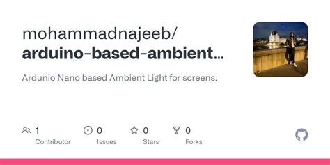 Github Mohammadnajeebarduino Based Ambient Light Ardunio Nano Based Ambient Light For Screens