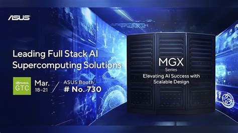 ASUS Presents MGX Powered Data Center Solutions Tech Edition