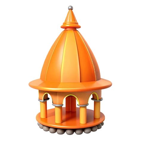 A Model Of A Lego Train With A Yellow Roof Premium Ai Generated Psd