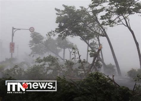 වැසි තත්ත්වය හෙට සුළි කුණාටුවක් විය හැක Itn News