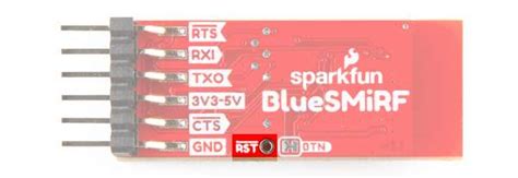Hardware Overview Sparkfun Bluesmirf V2 Hookup Guide