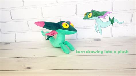 Custom Plush Toy Inspired By Dreepy 30 Cm Toy Made From Drawing