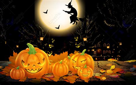 할로윈데이 호박등 이미지 Hd 파티 무서운 할로윈 호박 배경 사진 무료 다운로드 Lovepik