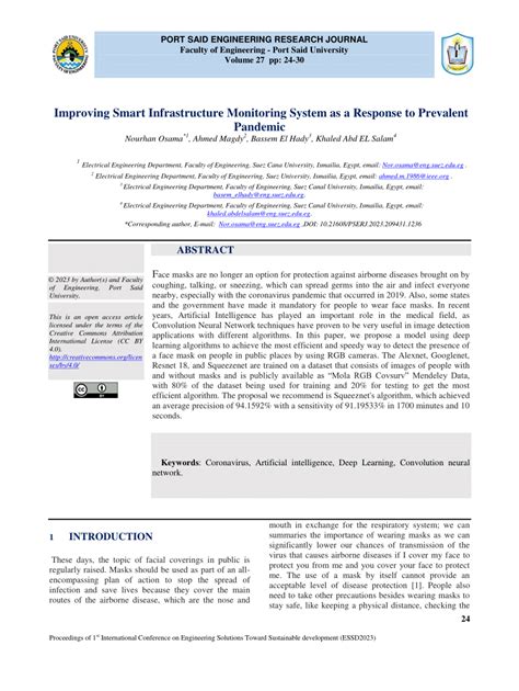 Pdf Improving Smart Infrastructure Monitoring System As A Response To
