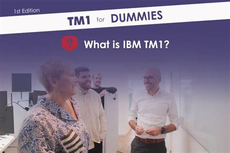 What Actually Is IBM TM1 TM1 For Dummies BI2run
