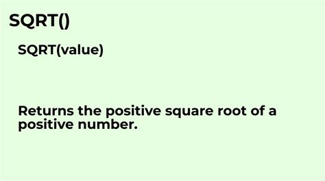 How To Use SQRT Function In Google Sheets Better Sheets