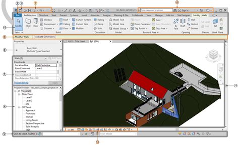 Revit User Interface KIMBERLY ARCHITECTURAL DESIGN