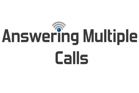 Answering Multiple Calls With Your Avaya Phone