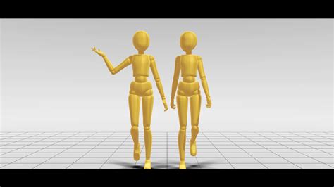 Mmd Walking Poses By Skyfall Nitro On Deviantart