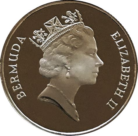 1 Dollar Elizabeth Ii Silver Proof Issue Bermuda Numista