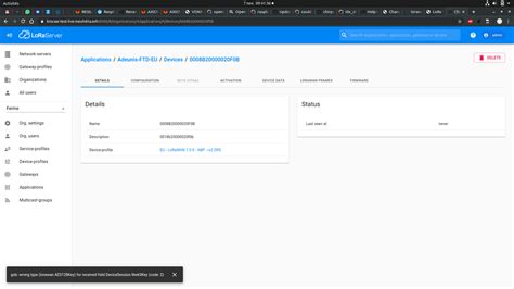 Redis Data Format Error After Upgrade Setup And Configuration Chirpstack Community Forum
