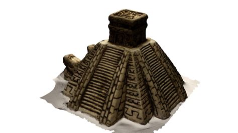 Free Chichen Itza 3d Model