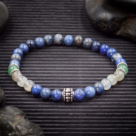 Relieve Panic And Anxiety Intention Bracelet By Healing Stones For You