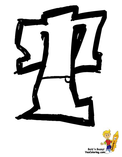 Graffiti T Letter