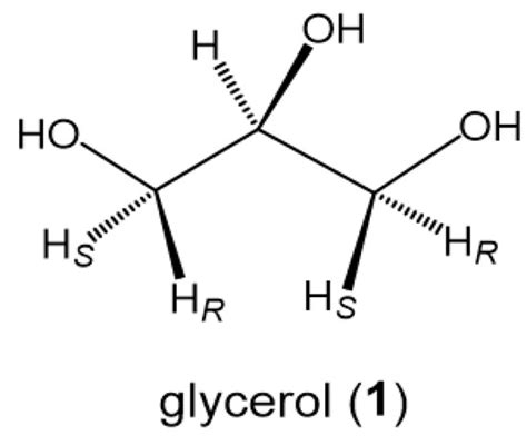 Glycerol Structure