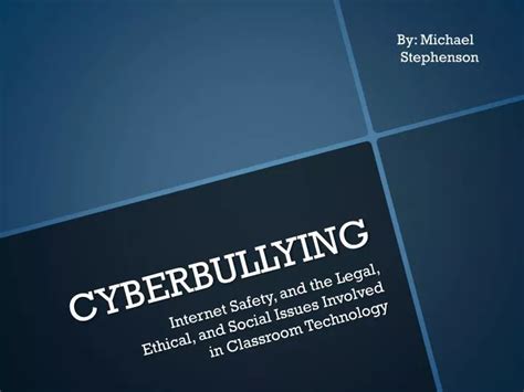 Ppt Cyberbullying Powerpoint Presentation Free Download Id4307781