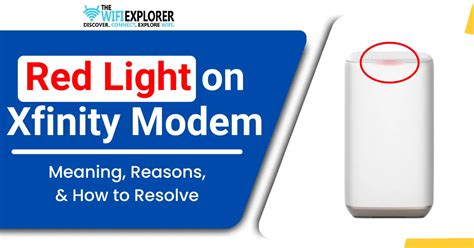 Red Light On Xfinity Modem Meaning Reasons How To Resolve 2025