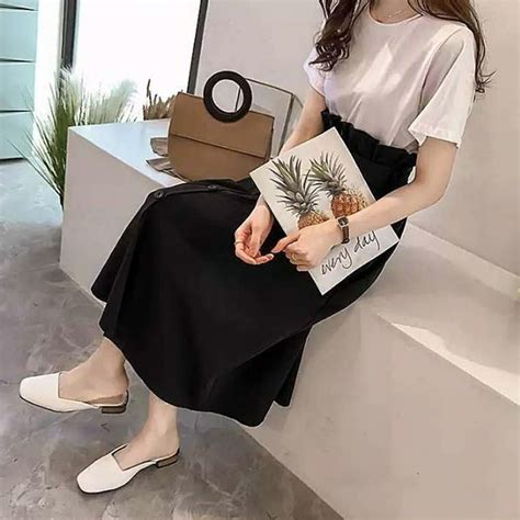 반팔 롱치마 상하세트 데일리 투피스 활용도높은 에이블리