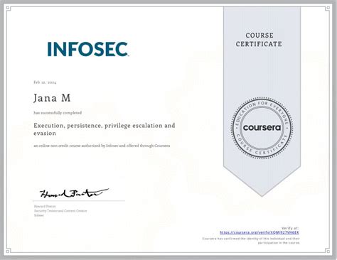 Cybersecurity Python Infosec Coursera Jana M