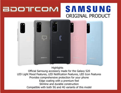 Original Samsung LED Cover Protective Back Case For Samsung Galaxy S