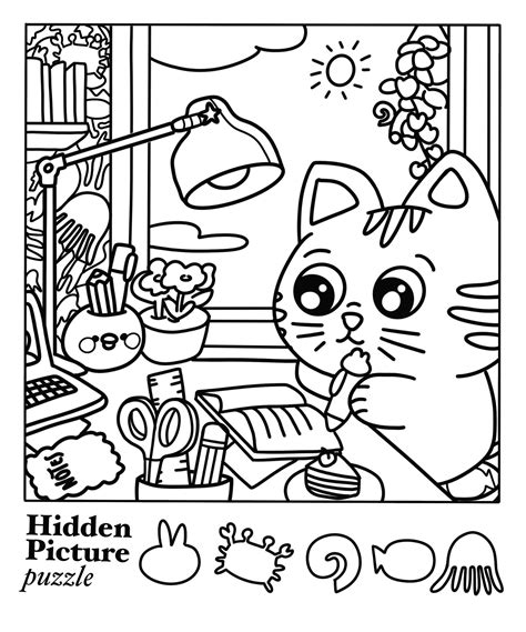 4 Best Printable Find Hidden Objects Games Pdf Hidden Picture