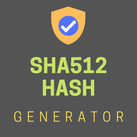 sha512 hash generator online tool