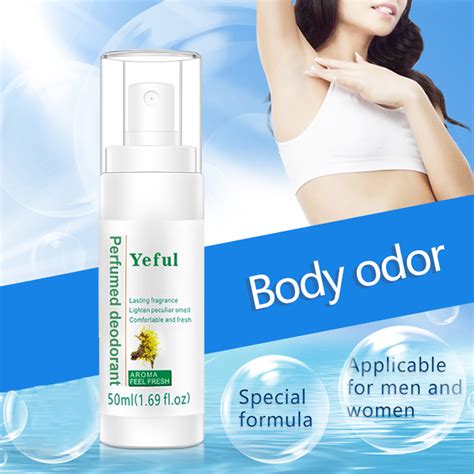 Private Label Skincare Deodorizing Spray Sweat Control