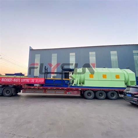 100t D Household Waste Garbage Separator Machine Municipal Waste Sorting Machine Waste Rdf