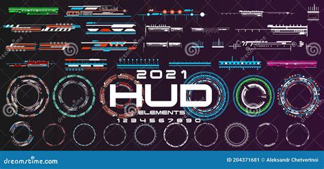 Set With Collection Of Indicator Template Dashboard Ui And Ux Kit