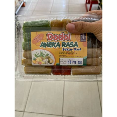 Jual Dodol Aneka Rasa Berat 500 Gram Shopee Indonesia