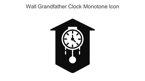 Wall Grandfather Clock Monotone Icon In Powerpoint Pptx Png And Editable Eps Format Ppt Sample
