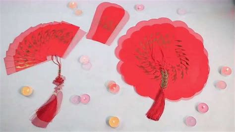 简单方法制作红包灯笼 生活 生活小技巧 好看视频