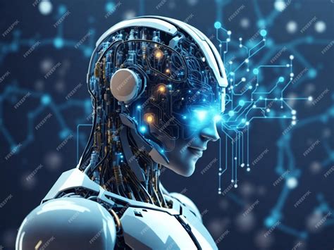 Premium Photo Robot Artificial Intelligence High Technology The Future Of Robots