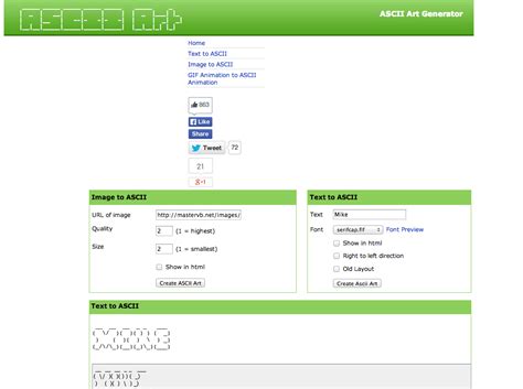 Best 13 Ascii Art Image To Ascii Text To Ascii Figlet Artofit