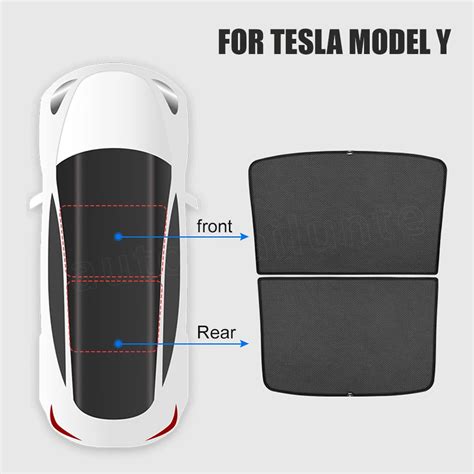 For Tesla Model Y 2023 2022 2021 Roof Sunshade Sunroof Shade Y