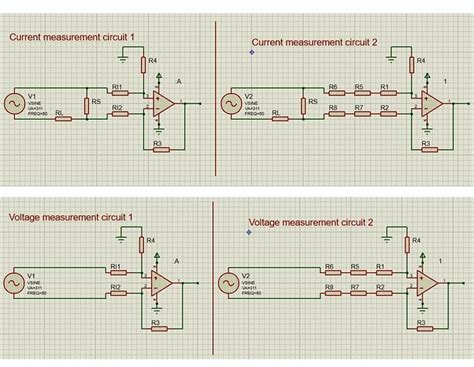 Ac Voltage And Current Measurement Circuit Design With Differential Amplifiers All About Circuits