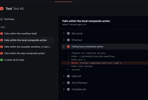 Jobstatus Is Not Updated Within Composite Action · Issue 1682 · Actionsrunner · Github