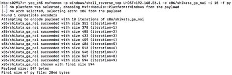 Offensive Msfvenom From Generating Shellcode To Creating Trojans By